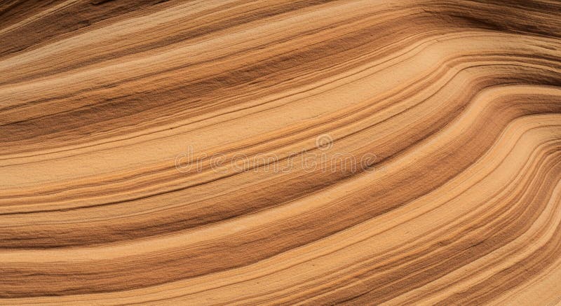 Curved Rock Formation Displaying Unique Layered Patterns and Shades ...