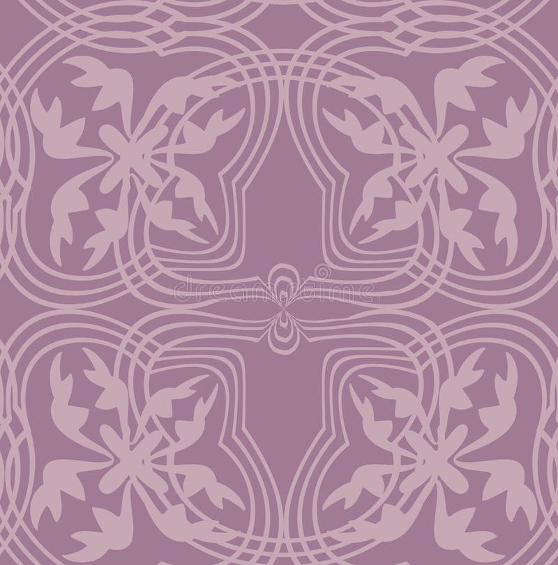 Curved Seamless Pattern stock vector. Illustration of abstract - 45913078