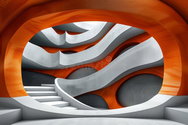 Curved Shapes and Vibrant Colors Define Modern Architectural Design ...