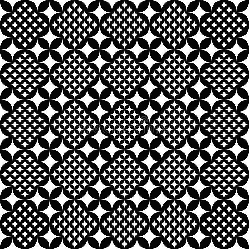 Curved Star Pattern Background - Monochrome Vector Graphic Design Stock ...
