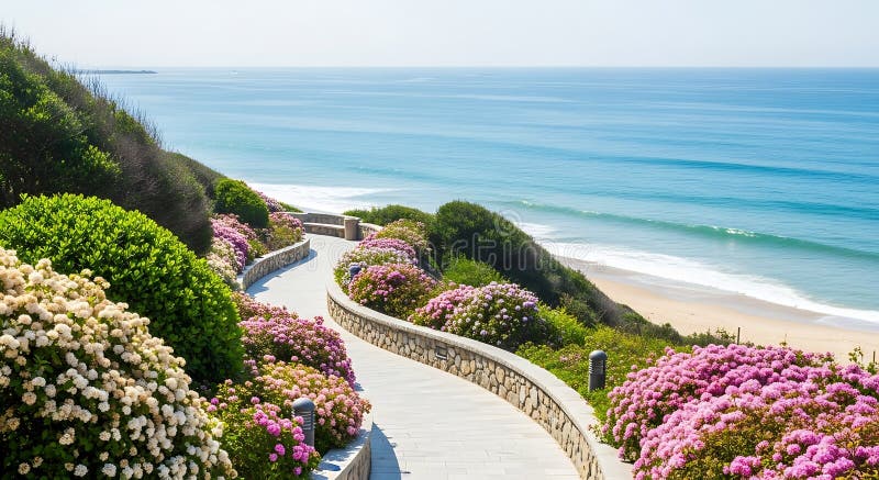 Curved Stone Pathway Stock Illustrations – 857 Curved Stone Pathway ...