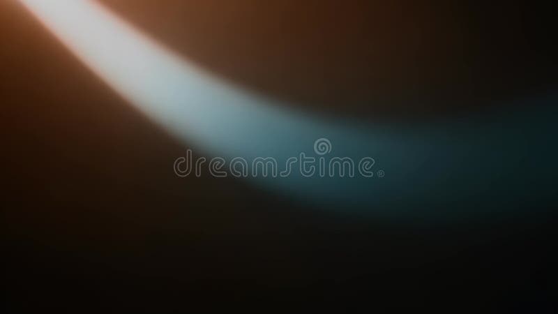 Curved Streams of Warm and Cool Light Crossing Paths and Fading into ...