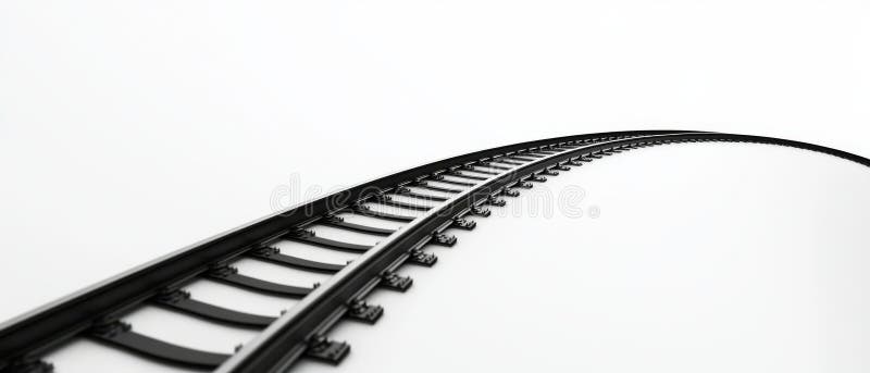 Curved Train Rail an Innovative Modern Transportation Concept for Our ...