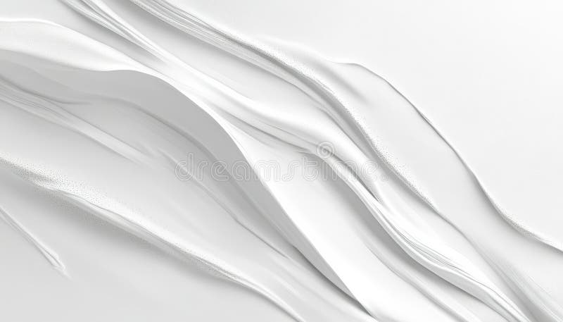 Curved White Lines Create Elegant Texture on Smooth Surface in Bright ...