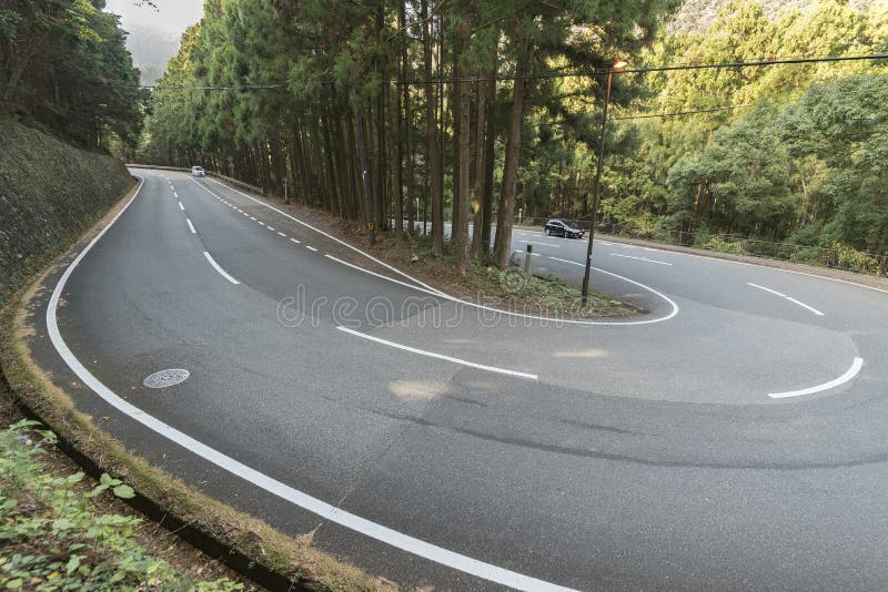 Country road in Japan stock image. Image of landscape - 135986011