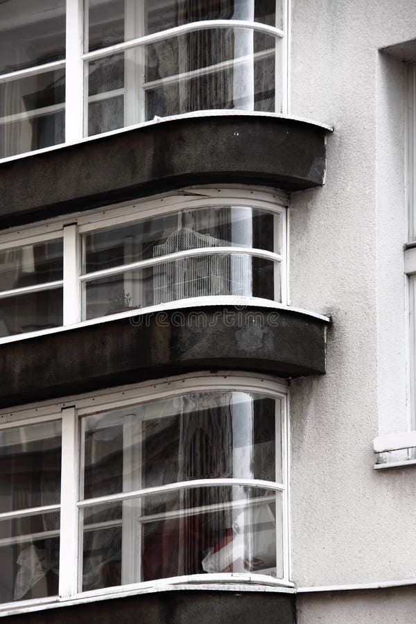 Curved windows stock photo. Image of dirt, white, bird - 46678064