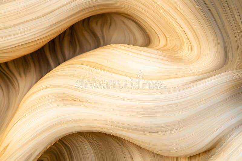 Curved Wood Grain Design Featuring Soft Flowing Lines, High-resolution ...