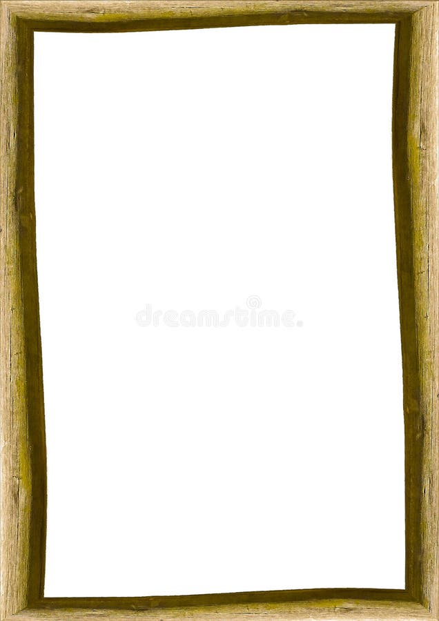 Curved Wooden Frame Background Stock Image - Image of layout, decorated ...