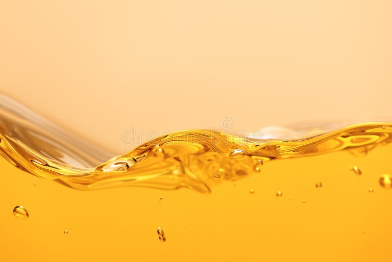 Yellow Bright Liquid Stream with Bubbles Stock Photo - Image of bubbles ...