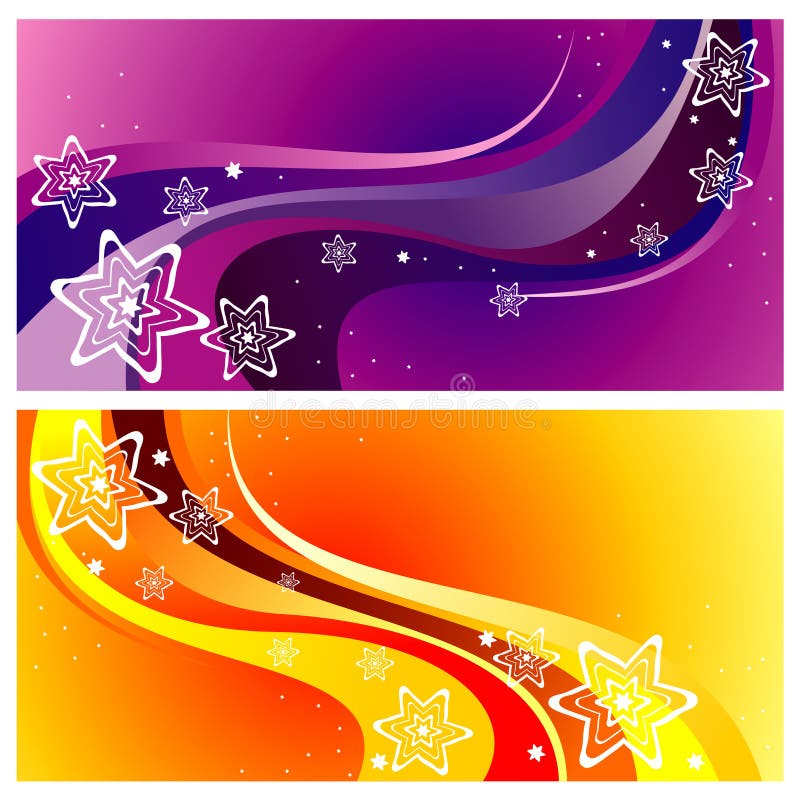 Curves abstract vector stock vector. Illustration of stars - 6354242