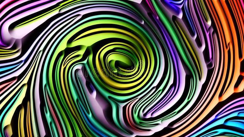 Conceptual Abstract Shapes stock illustration. Illustration of three ...