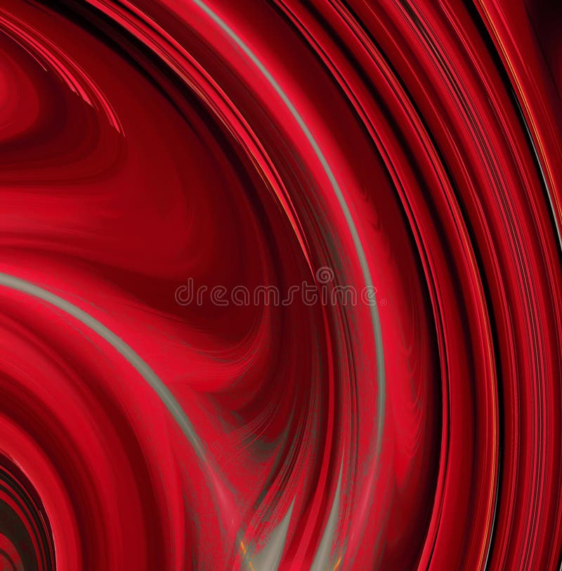 Curves in Red Grey and Black Pattern and Design Stock Illustration ...