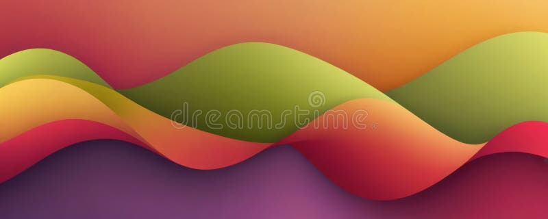 Curvilinear Shapes in Olive Palevioletred Stock Image - Image of modern ...