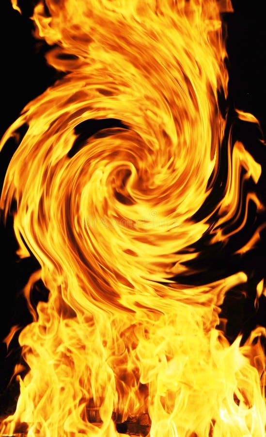 Curving fire stock image. Image of engulfed, dangerous - 12949017