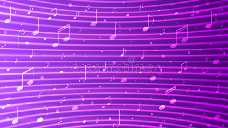 Purple Music Notes Stock Illustrations – 1,673 Purple Music Notes Stock ...