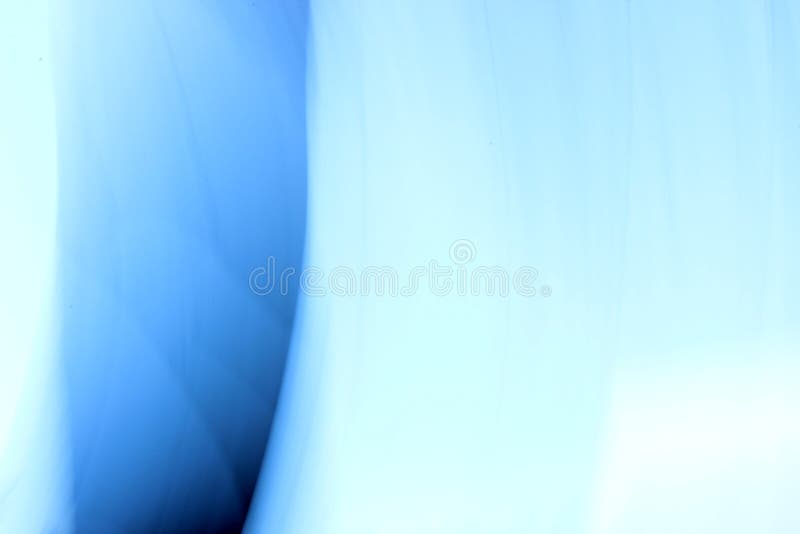 Calming Image of Blue Curving Lines in Background with Plenty of Copy ...