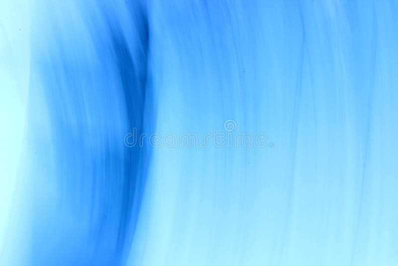 Calming Image of Blue Curving Lines in Background with Plenty of Copy ...