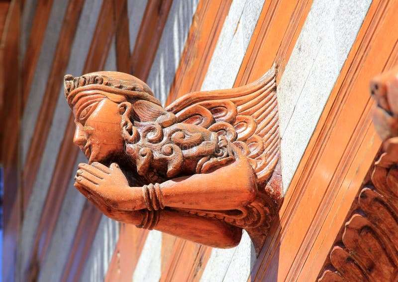 Curving Work in Temple-2 stock image. Image of place - 134482013