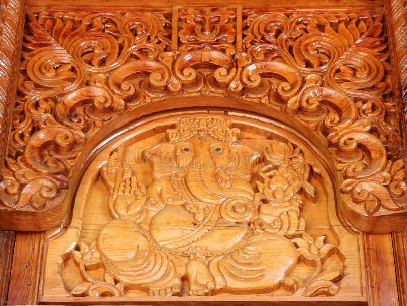 Curving Work in Temple-6 stock photo. Image of destinations - 135859434