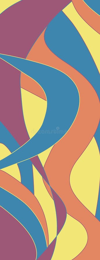 Curvy design stock illustration. Illustration of scrapbook - 564439