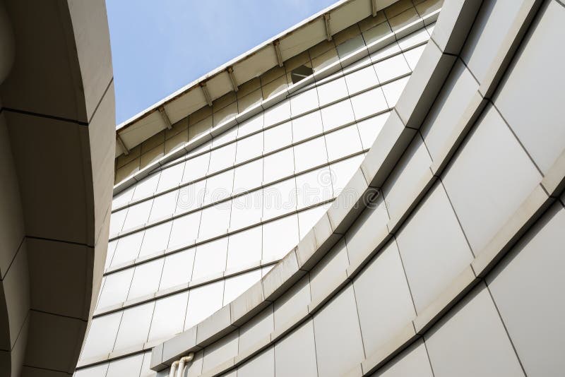 Curvy Building stock photo. Image of window, curvy, tones - 4389280