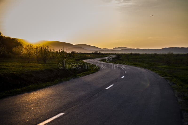 On the curvy road again stock image. Image of scenic - 31704889