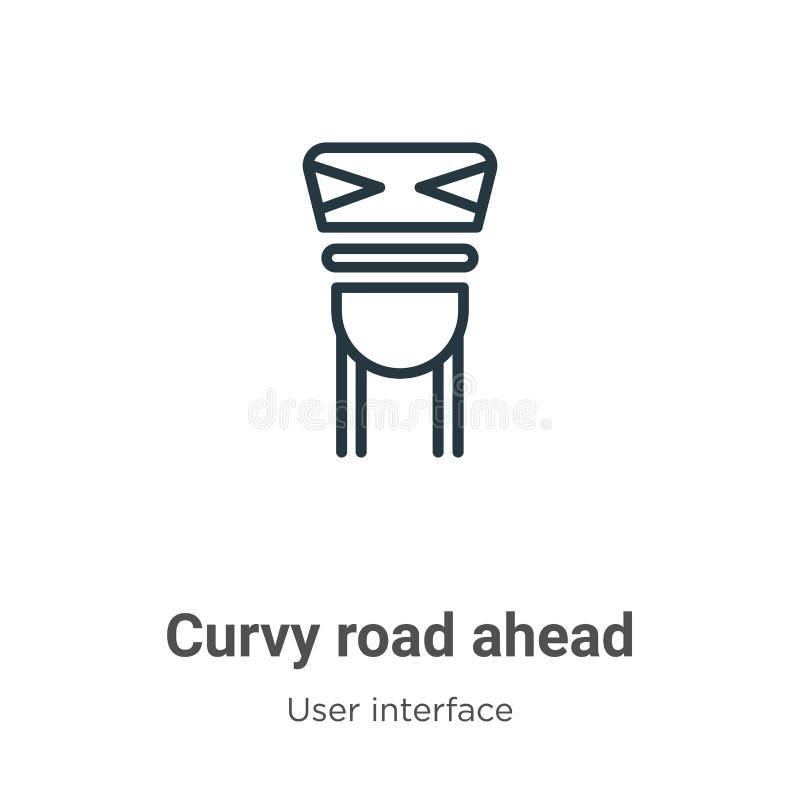 Road Ahead Graphic Line Stock Illustrations – 696 Road Ahead Graphic ...