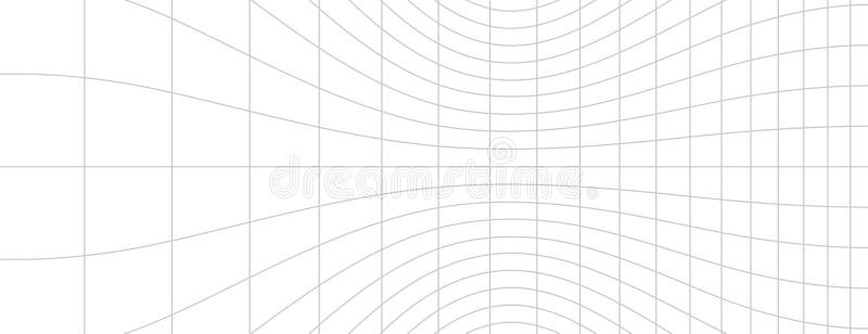 Curvy Style Perspective Grid Line Mesh Background Stock Vector ...