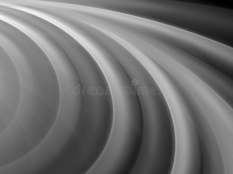 Curvy Wavy Shapes in Space Texture Stock Illustration - Illustration of ...
