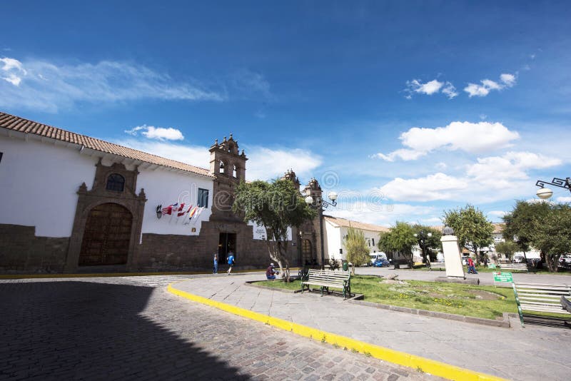 CUSCO, PERU - : Historic Monastery in Cusco, Peru that Now Forms Part ...