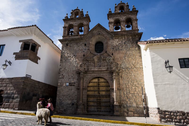CUSCO, PERU -: Historic Monastery in Cusco, Peru that Now Forms Part of ...