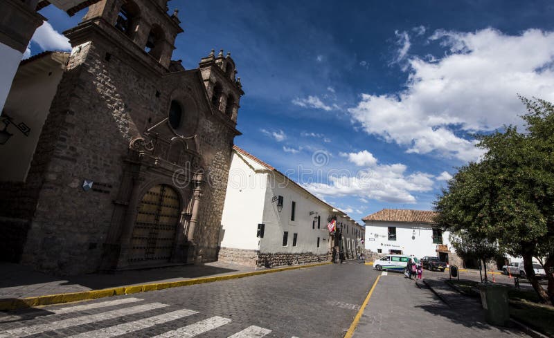 CUSCO, PERU Historic Monastery in Cusco, Peru that Now Forms Part of ...