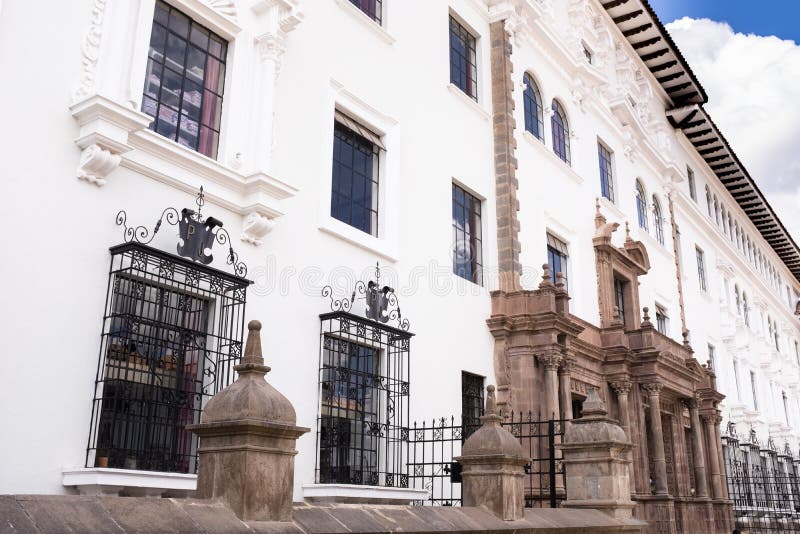Image of the Palace of Justice in Cusco Peru Editorial Photo - Image of ...