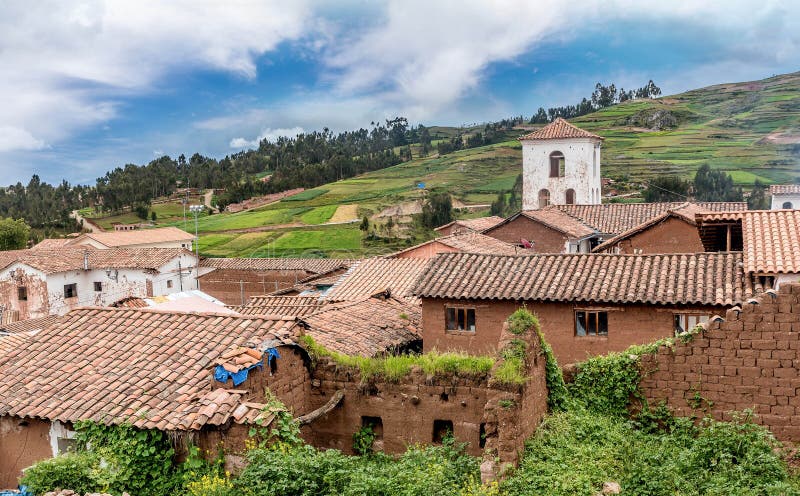 Cusco, Peru stock image. Image of city, america, roofs - 93962357