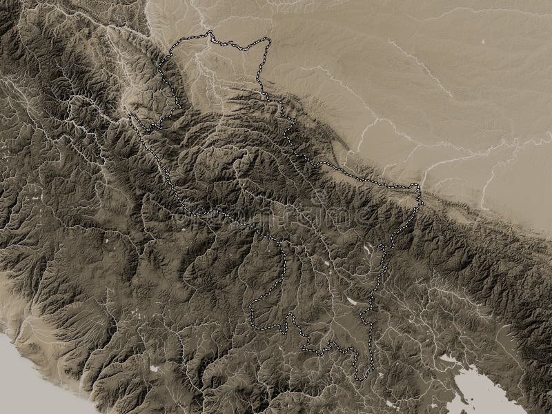 Cusco, Peru. Sepia. No Legend Stock Illustration - Illustration of ...