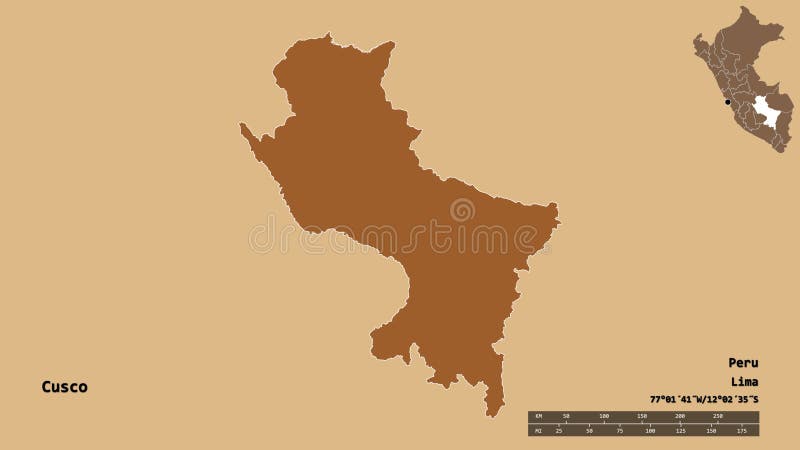 Cusco, Region of Peru, Zoomed. Pattern Stock Illustration ...