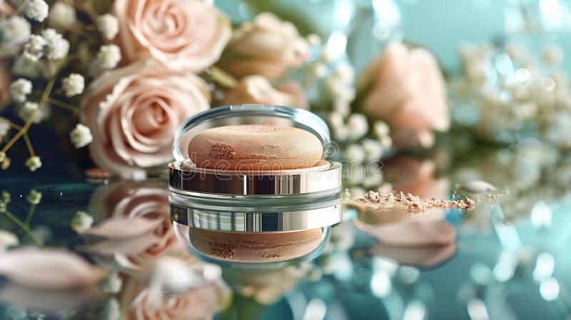 Chic Cushion Foundation Compact Dewy Puff Applicator Stock Photos ...