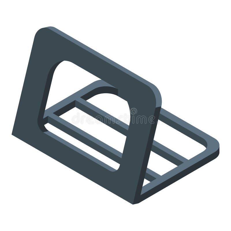 Cushion Stand Icon Isometric Vector. Laptop Desk Stock Vector ...