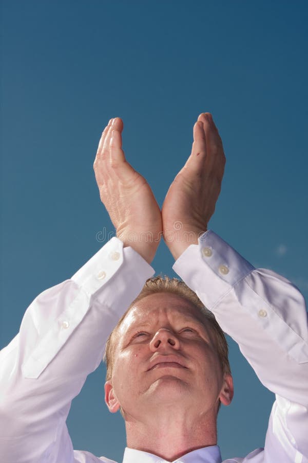Cusping hands stock image. Image of hands, male, concepts - 9430299