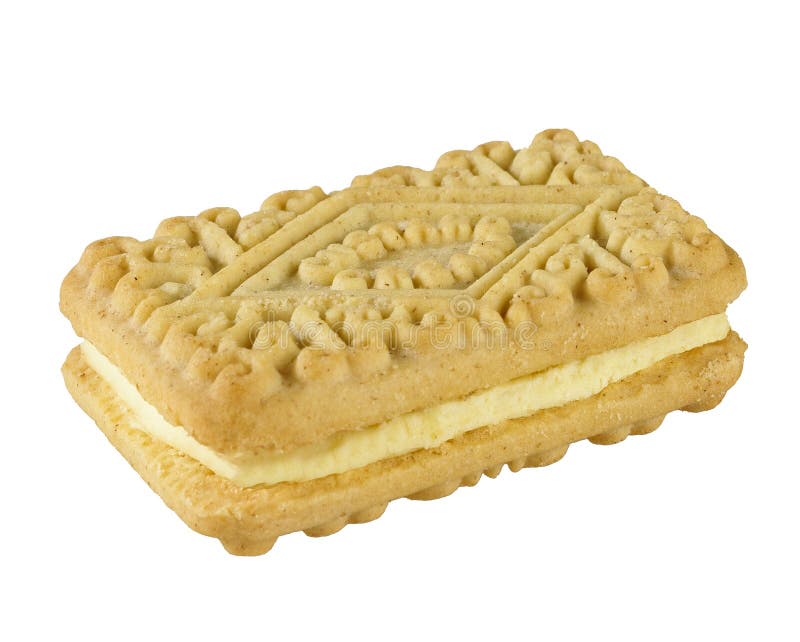 Custard Cream Biscuit Stock Photos - Image: 16047943