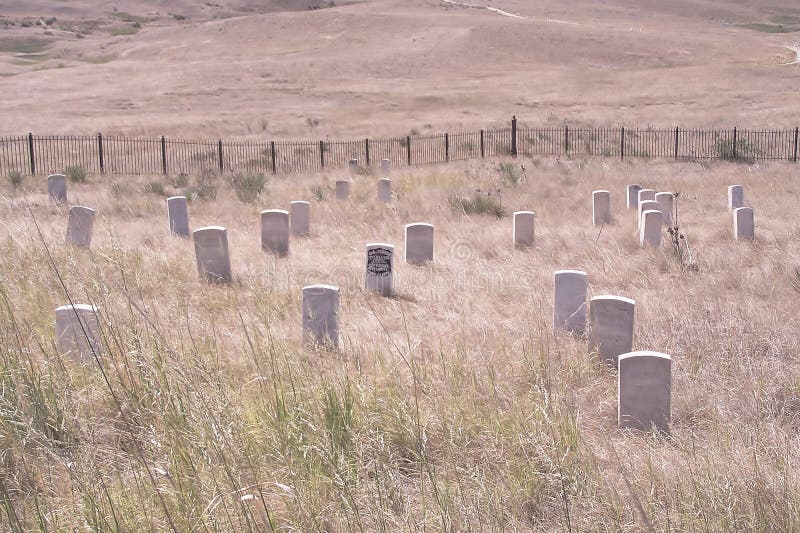 Custers Last Stand Hill stock photo. Image of history - 33099364