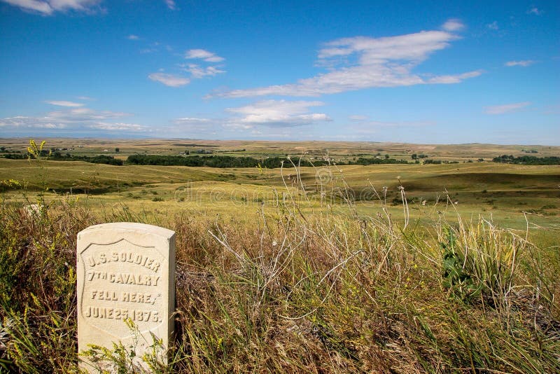 Custers Last Stand Hill stock photo. Image of history - 33099364