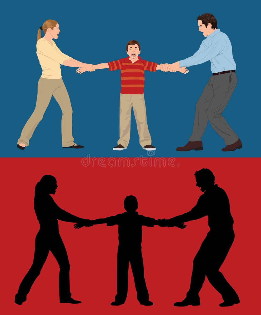 Mom Dad Fighting Stock Illustrations – 85 Mom Dad Fighting Stock ...