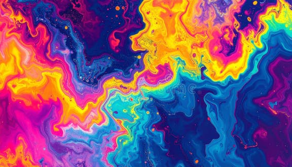 Abstract Thermal Map – Vibrant Heat Gradient Texture Background. Ai ...