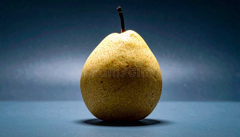 Fresh Healthy Ya Pear Isolated Stock Illustration - Illustration of ...