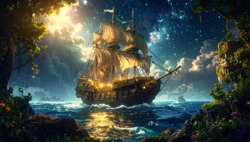 Beyond time. Time concept stock illustration. Illustration of clouds ...