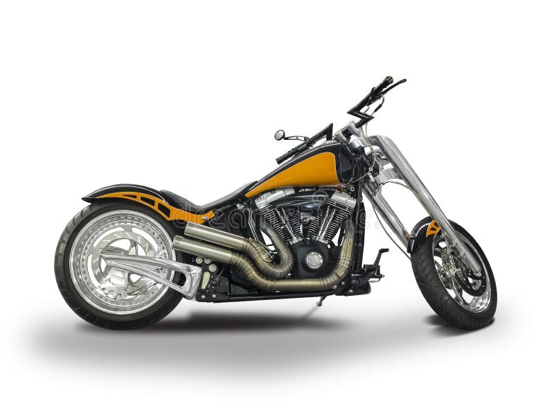 Custom American motorcycle stock photo. Image of riding - 82561052