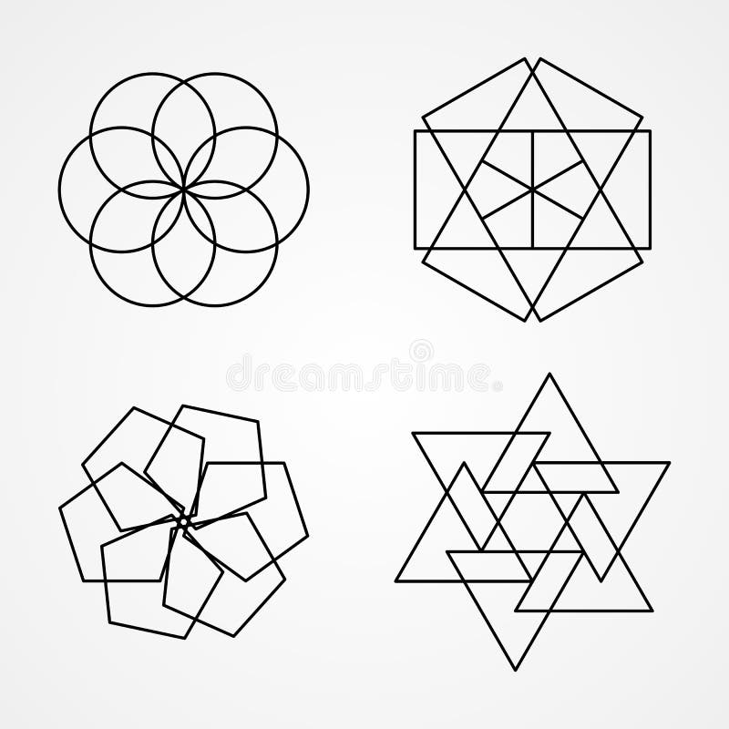 Custom basic shape logo stock vector. Illustration of logo - 111357932