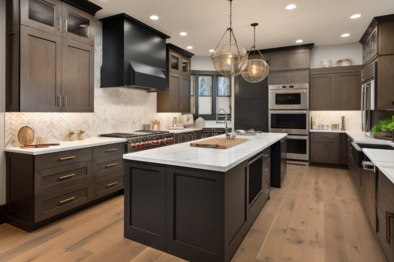 Custom-built Kitchen with Cooking Stations for Baking, Grilling, and ...