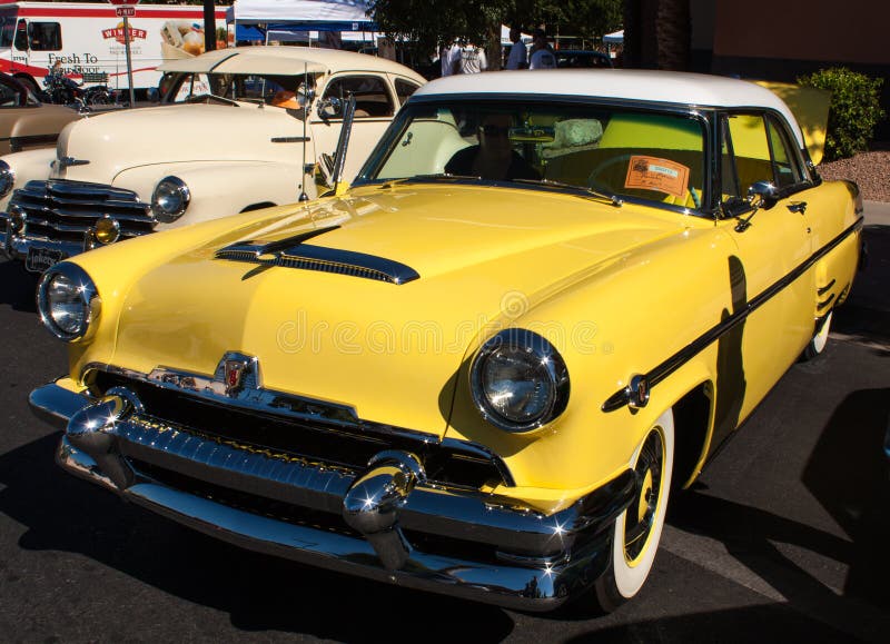 Custom car editorial image. Image of vintage, yellow - 68947680